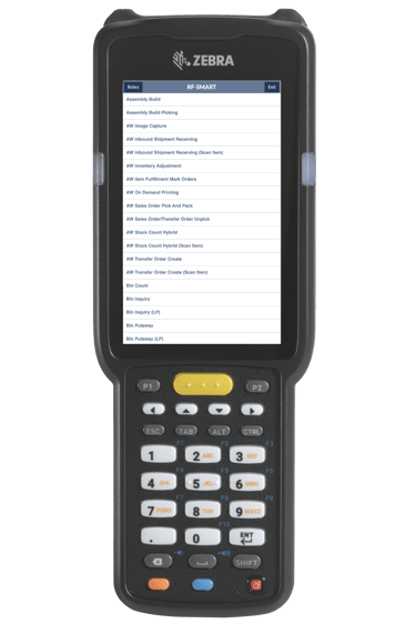 Oracle Barcode Scanners for Oracle Cloud SCM