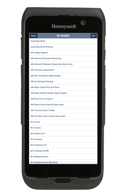Oracle Barcode Scanners for Oracle Cloud SCM