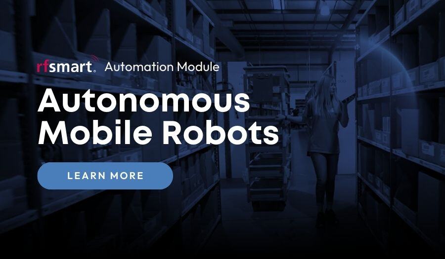 RF-SMART's Automation for Autonomous Mobile Robots (AMR)