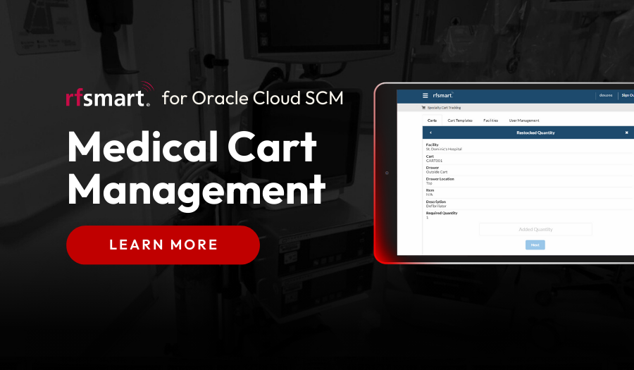 Medical Cart Management for Oracle SCM Cloud
