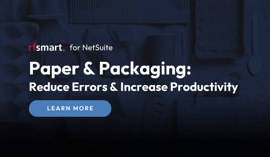 NetSuite Industries: Paper and Packaging | RF-SMART