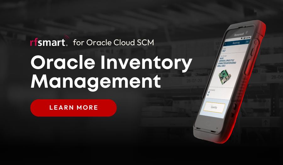 Oracle Inventory Management | RF-SMART
