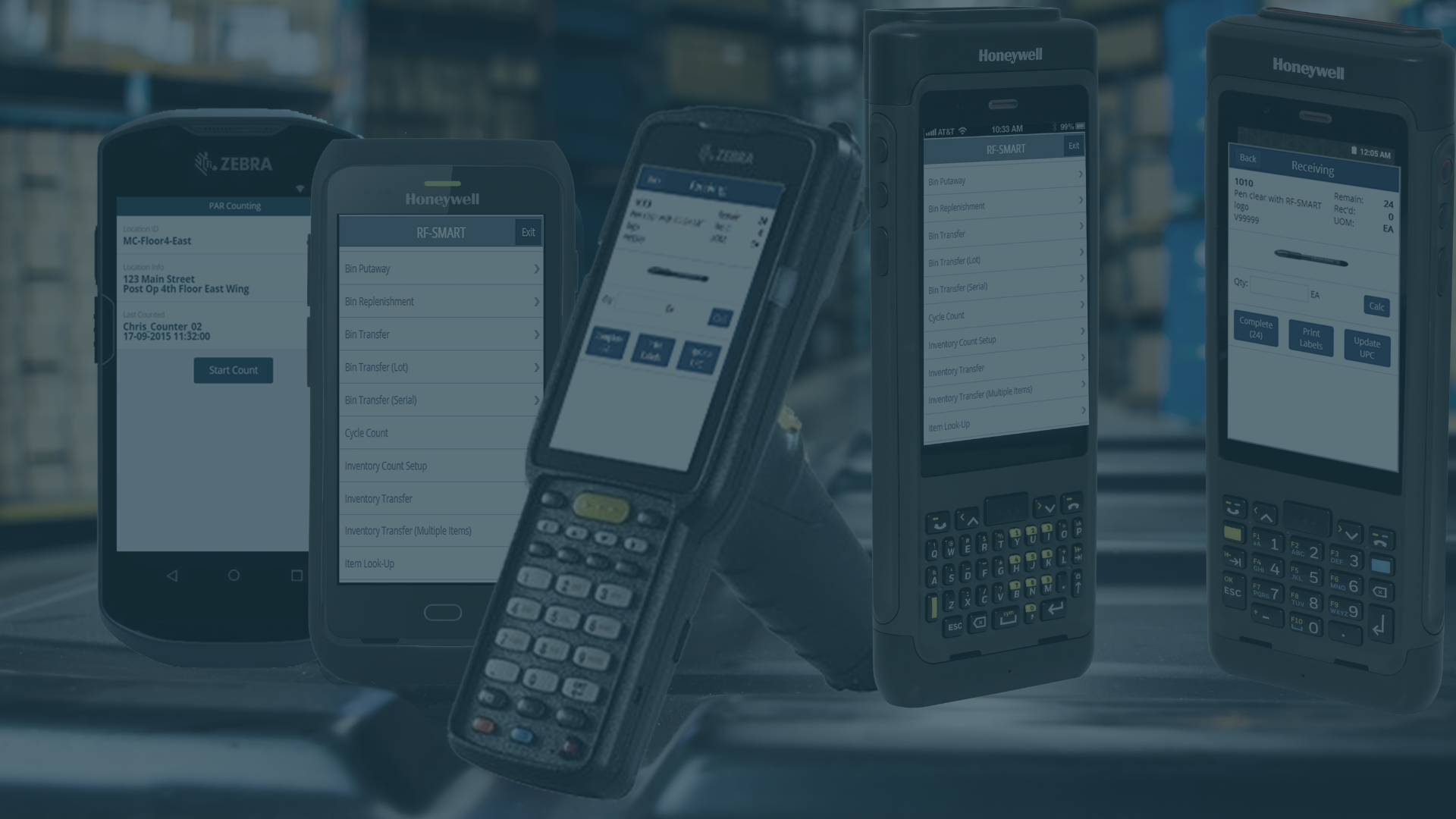 Handheld Computer - Barcode Scanner | RF-SMART