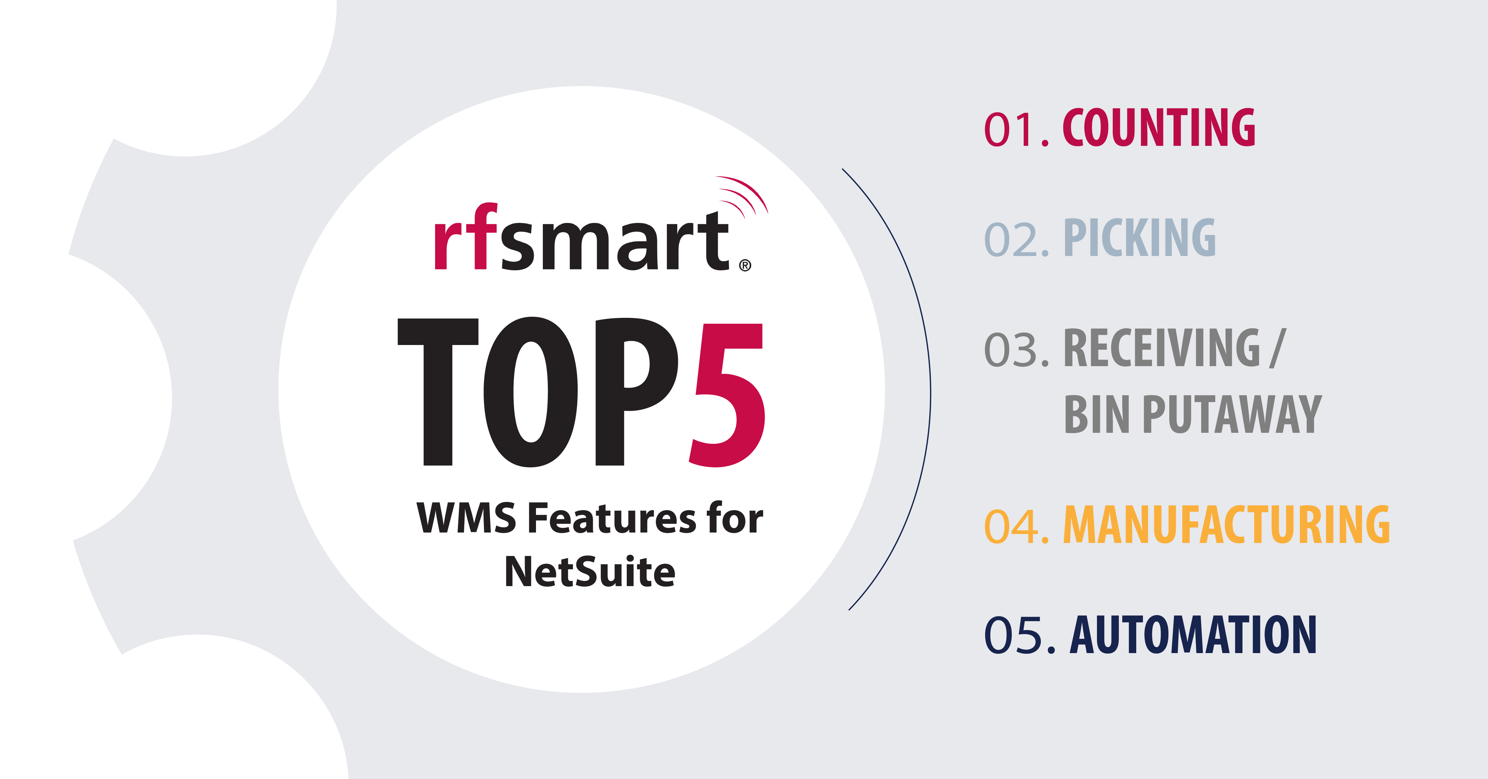 What are the Top 5 WMS Features for NetSuite?