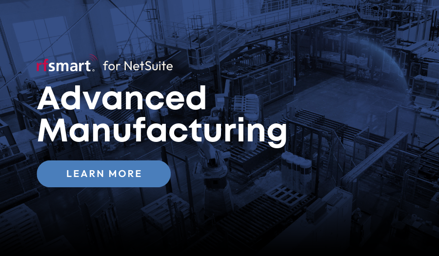 NetSuite Advanced Manufacturing Solution | RF-SMART